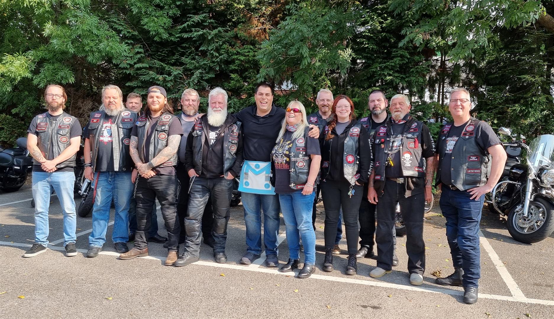 Introducing Bikers Against Child Abuse - City Gate Lodge 9890